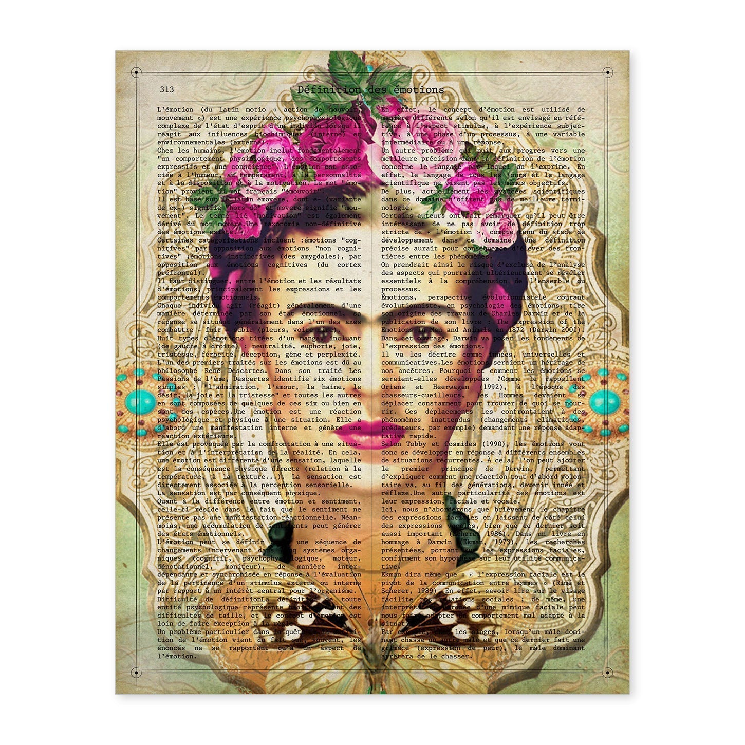 Affiche Verte Frida. Plaques De Caractères Importants. Affiches De Musique, Acteurs, Inventeurs ...