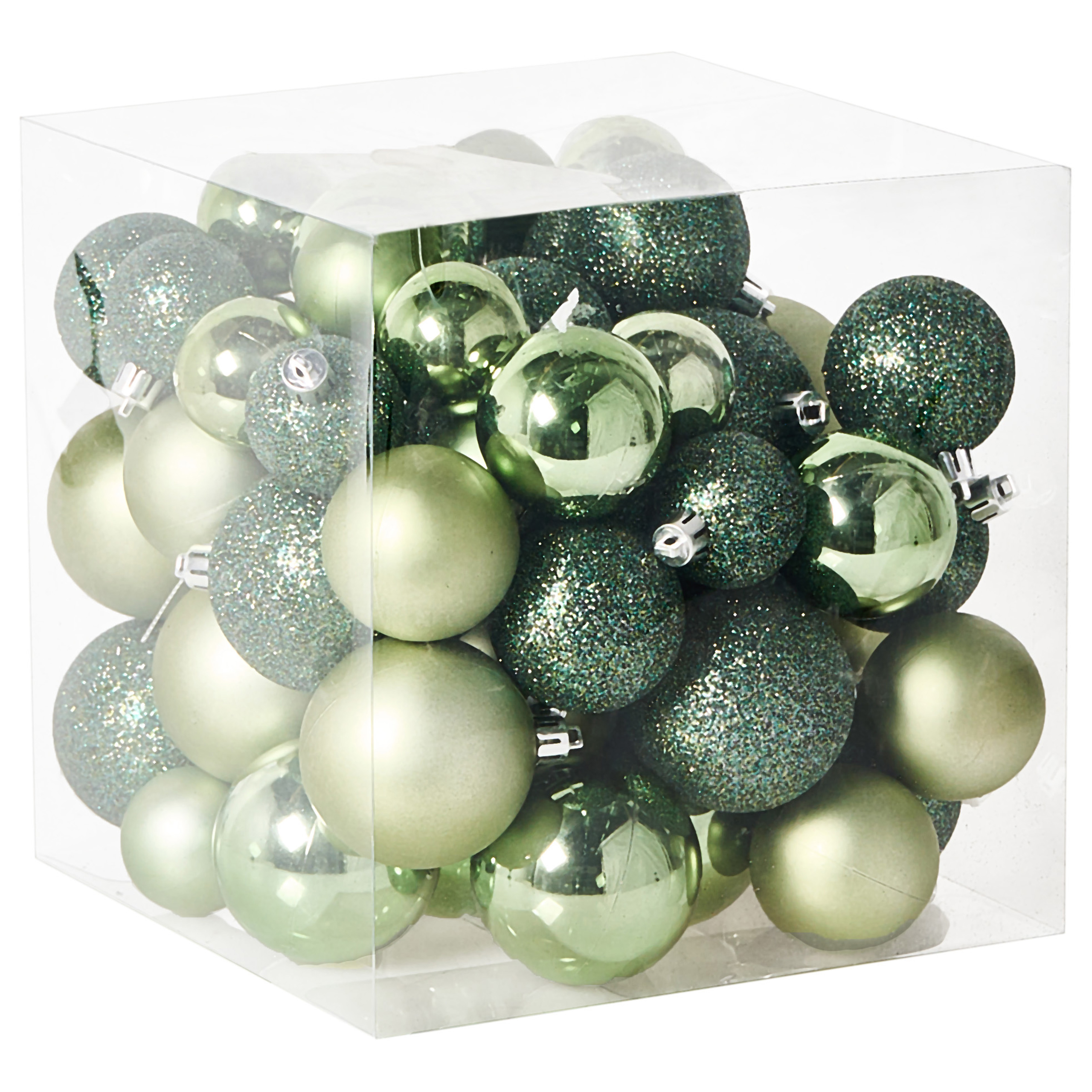 Lot de 60 boules TYIN Vert | Leroy Merlin