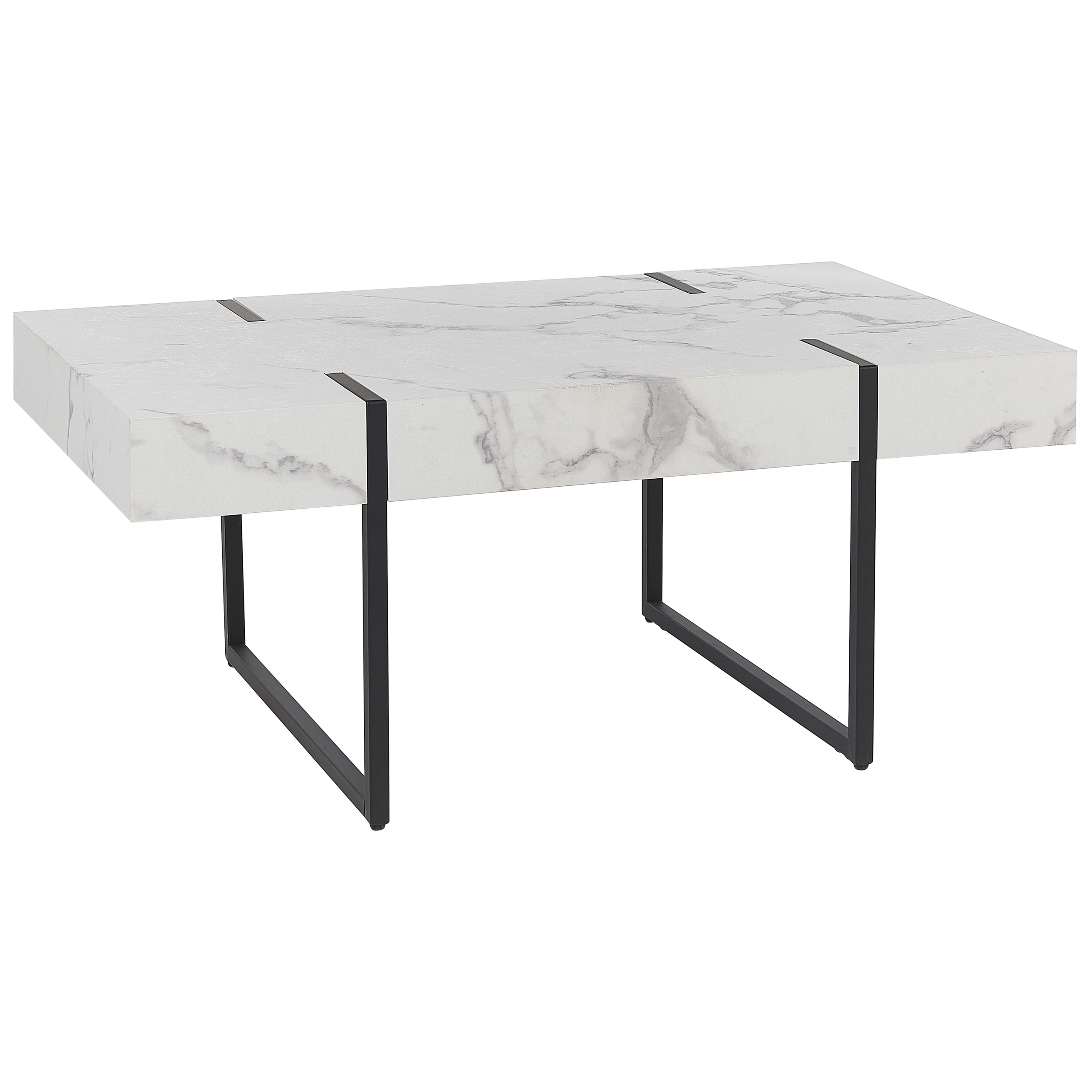 Table basse MERCED Marbre blanc | Leroy Merlin