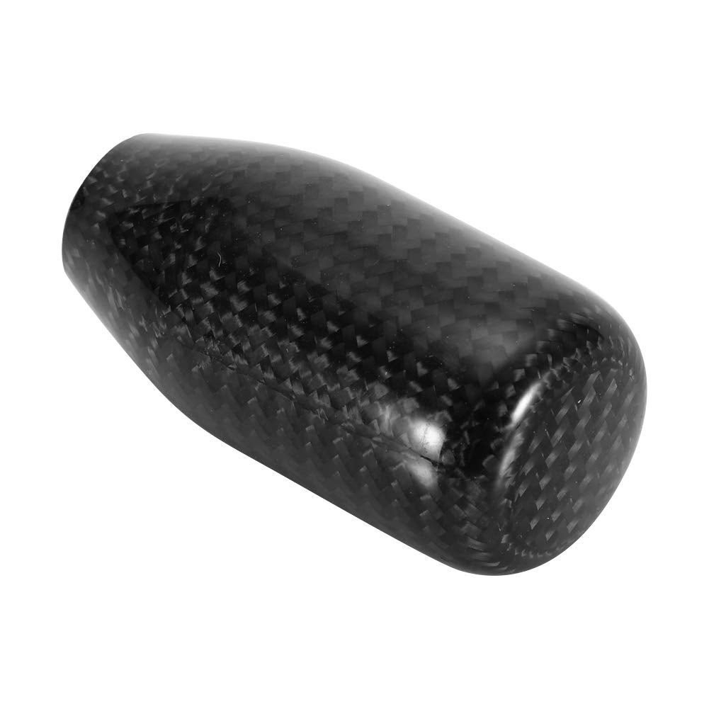 Pommeau de levier de vitesse universel en fibre de carbone pour voiture ...