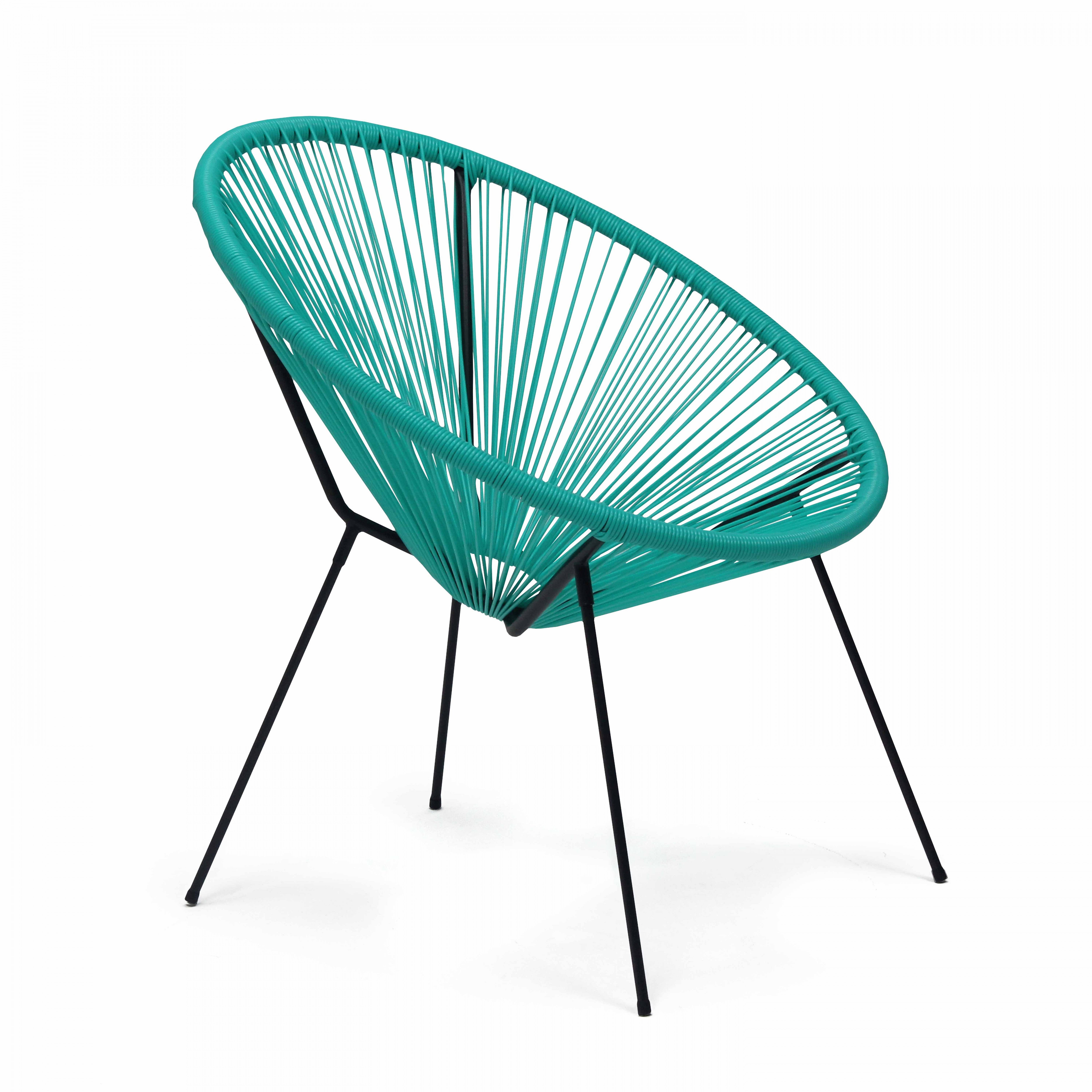 Fauteuil Resine Tressee