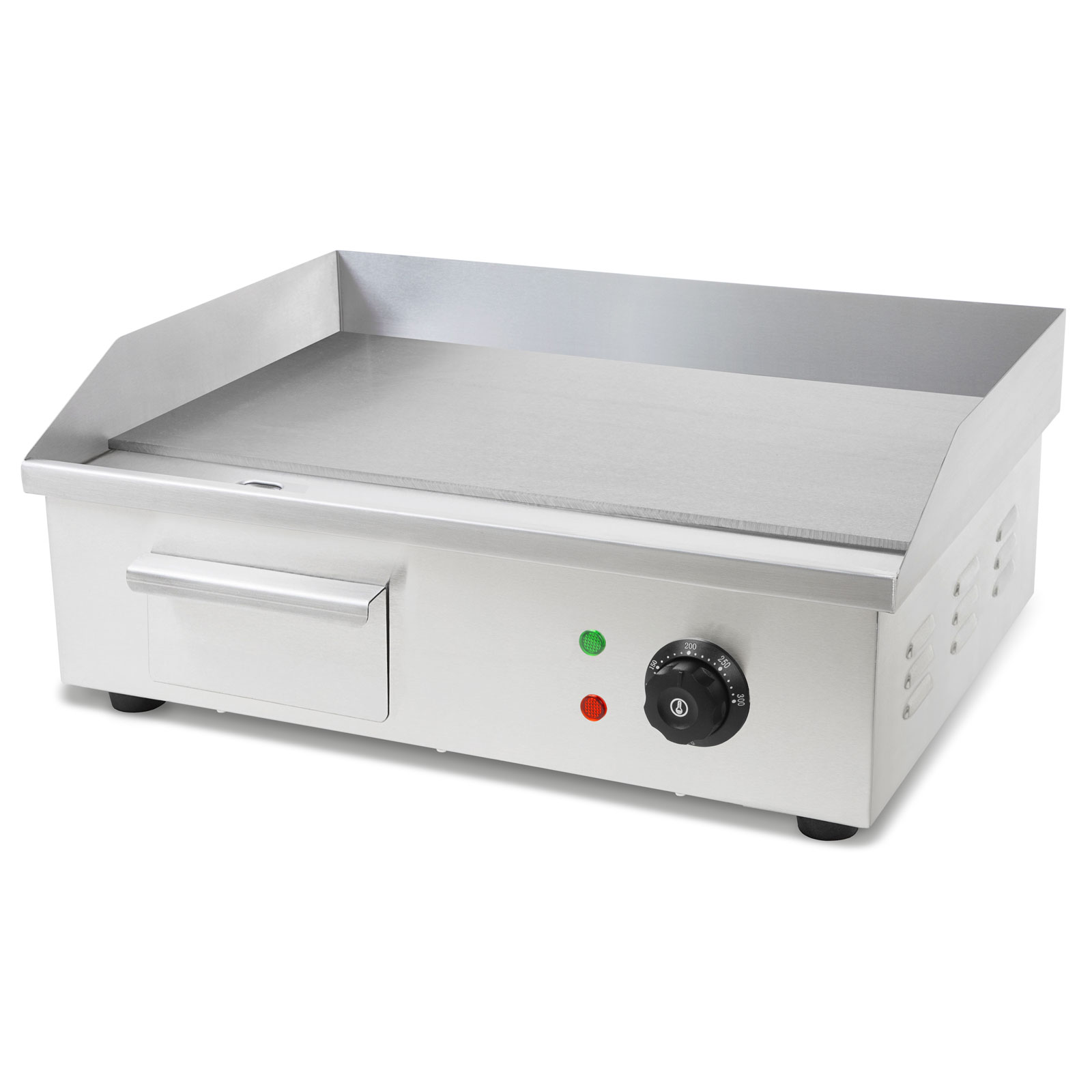 VERTES Plancha Professionnelle 3000W en Acier Inox, Surface de Gril ...