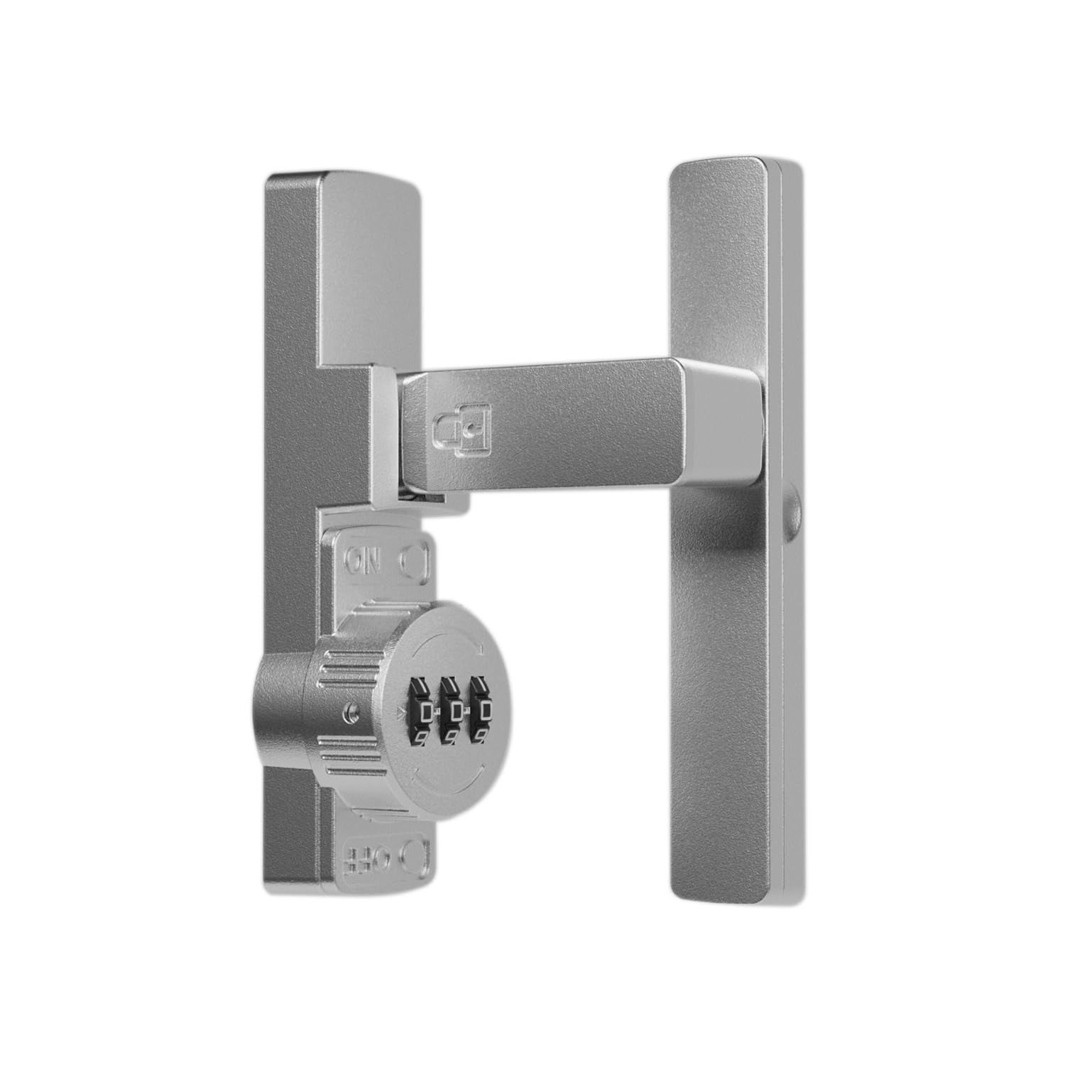 Serrure de porte sans poinçonnage, moraillon à angle droit combiné ...