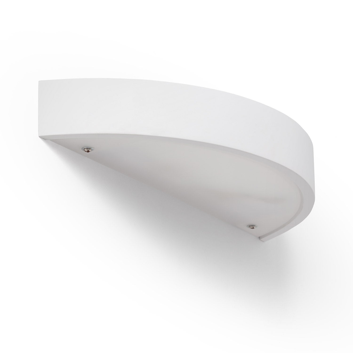 Ledkia Aplique de Pared de Yeso Iluminación Doble Cara Upinde Blanco ...