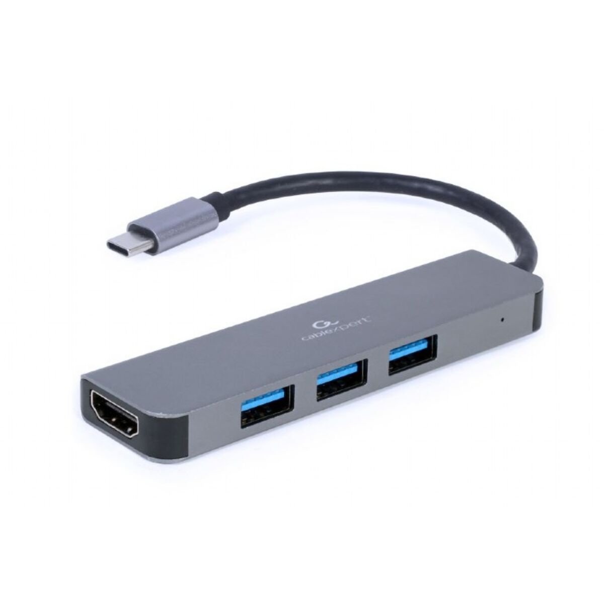 Hub USB GEMBIRD A-CM-COMBO2-01 Gris | Leroy Merlin