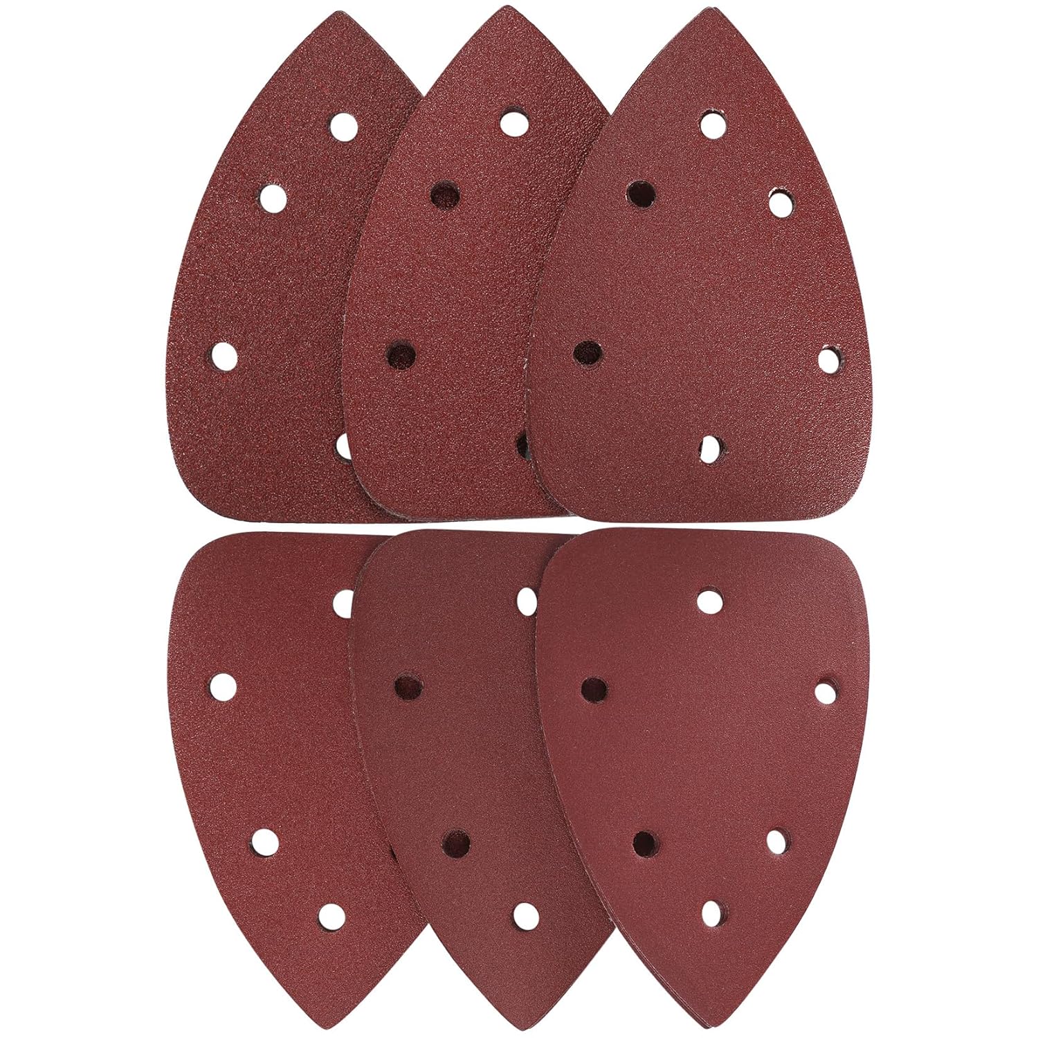 30 hojas de lija triangulares para lijar y pulir, grano 60/80/100/120 ...