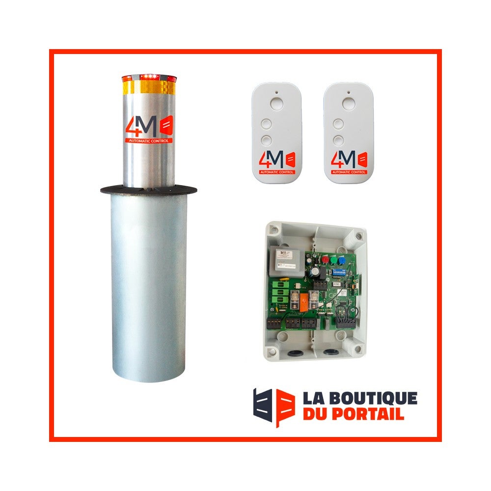 Borne Escamotable Rétractable Automatique 4M MOLOS | Leroy Merlin