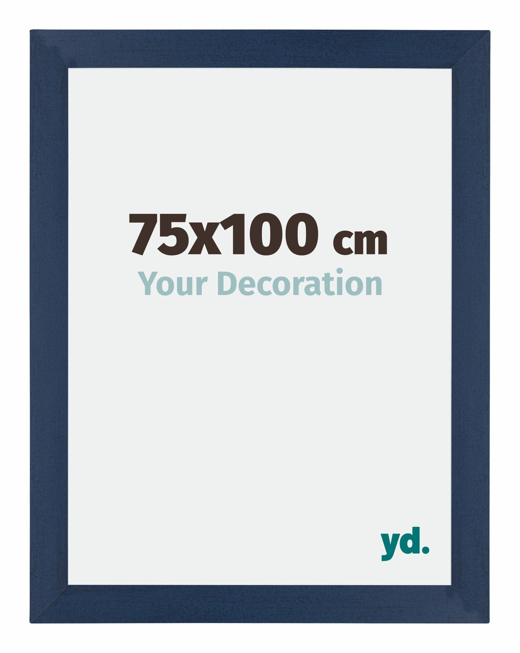 Yd. Cadre photo 75x100 cm - Bleu Fonce Patine - MDF - Mura | Leroy Merlin