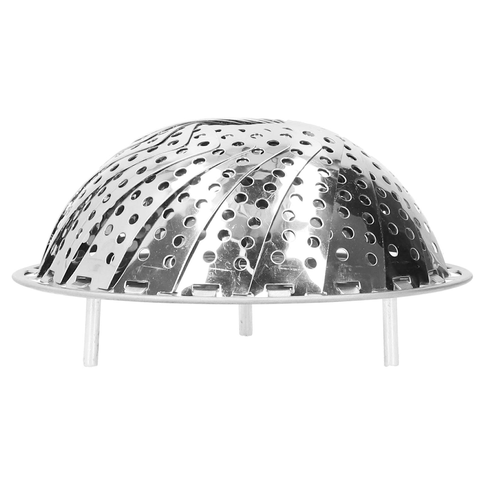 Cestello per piatti a vapore retrattile in acciaio inox, cestino per ...