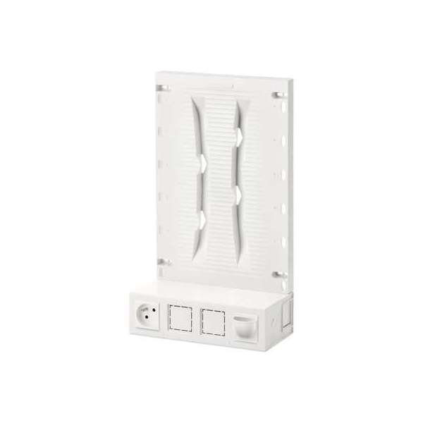Support de box internet - Polyvalent et évolutif - IP30 - Blanc ...