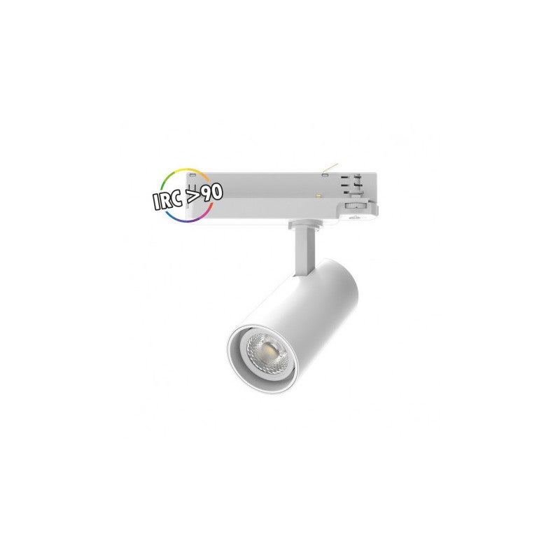 Spot LED sur Rail Orientable + Adaptateur Rail 3 Allumages AC220/240V ...