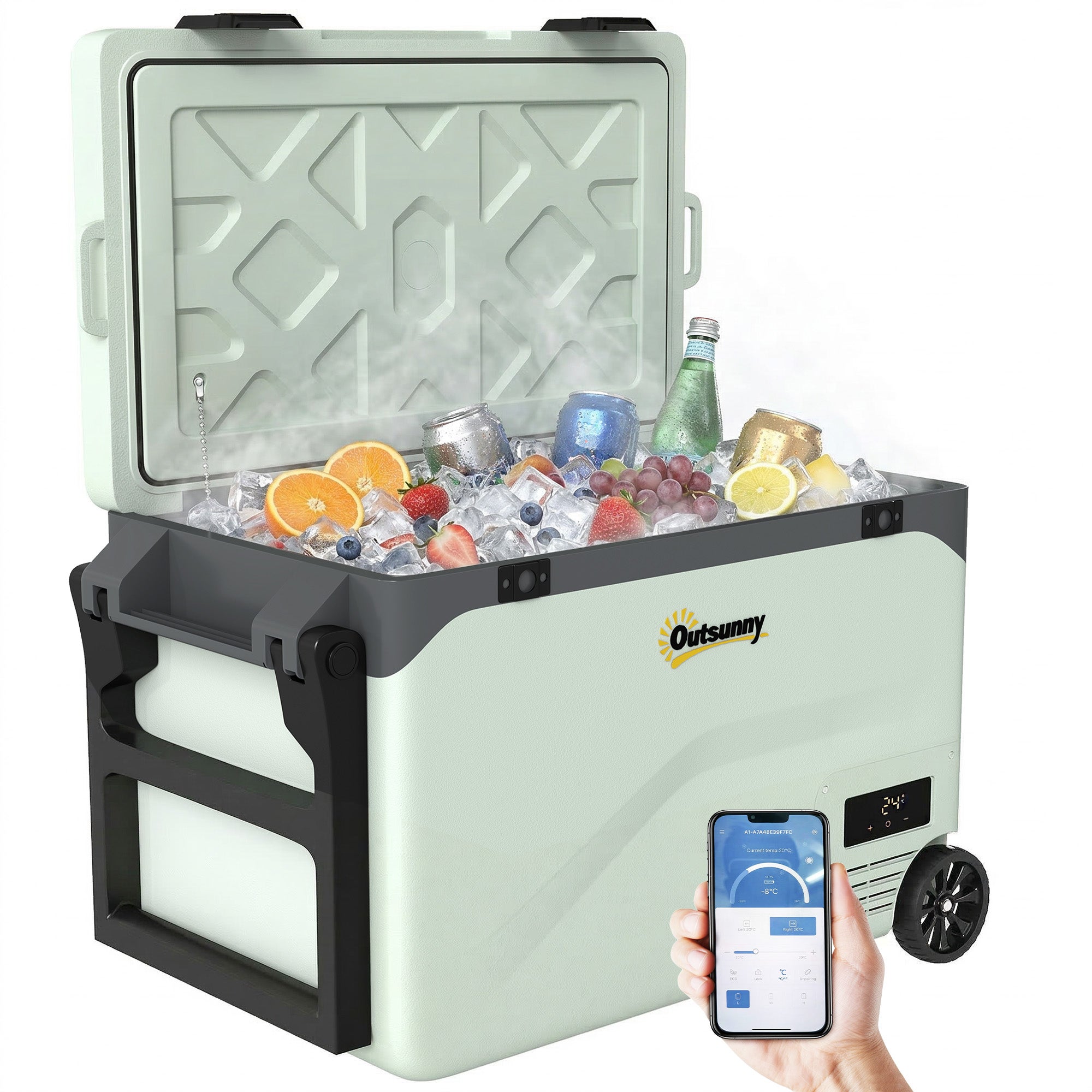 Refroidisseur compresseur 42,5 L mini réfrigérateur électrique ...