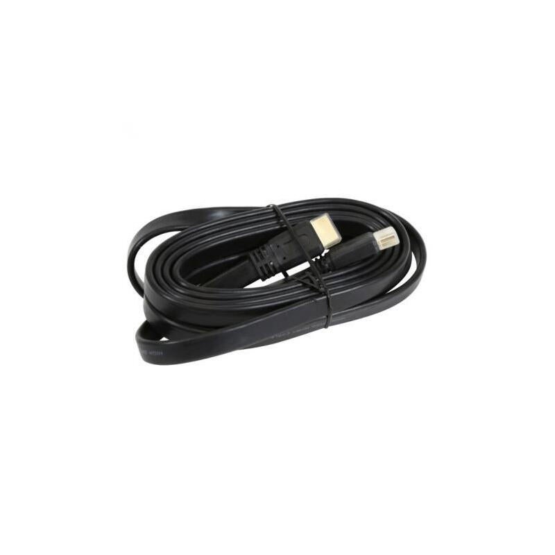 Omega cable hdmi 1.4 plano 3,0m blister ochf34 | Leroy Merlin