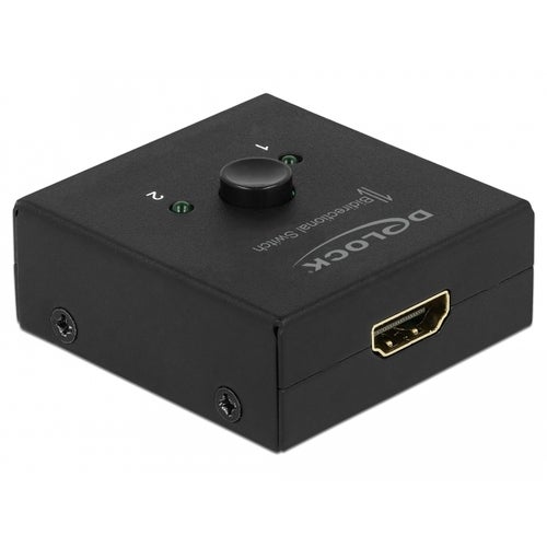 DeLOCK HDMI Switch 2 - 1 commutateur HDMI bidirectionnel 4K 60 Hz ...