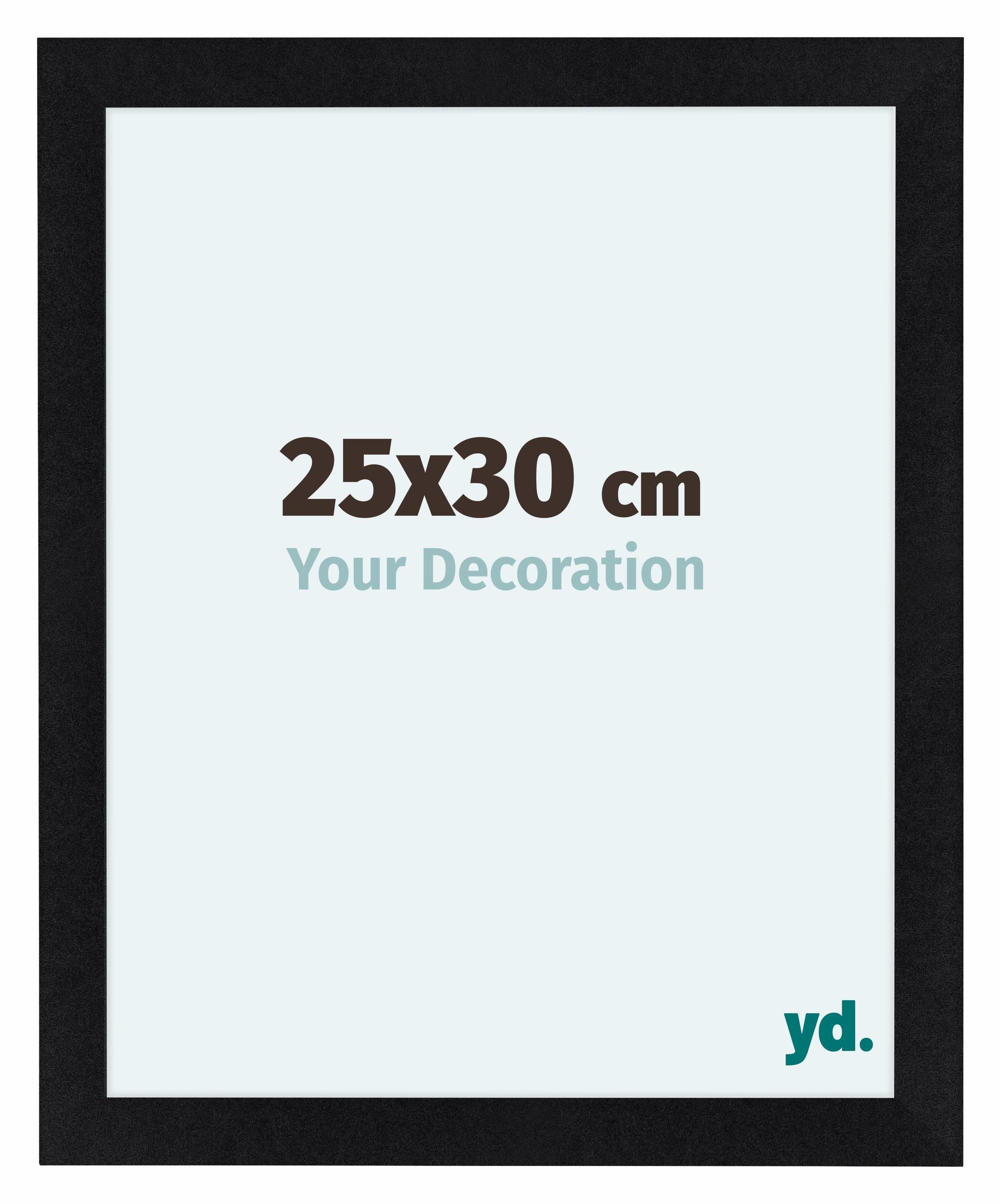 Yd. Cadre photo 25x30 cm - Noir Mat - MDF - Como | Leroy Merlin