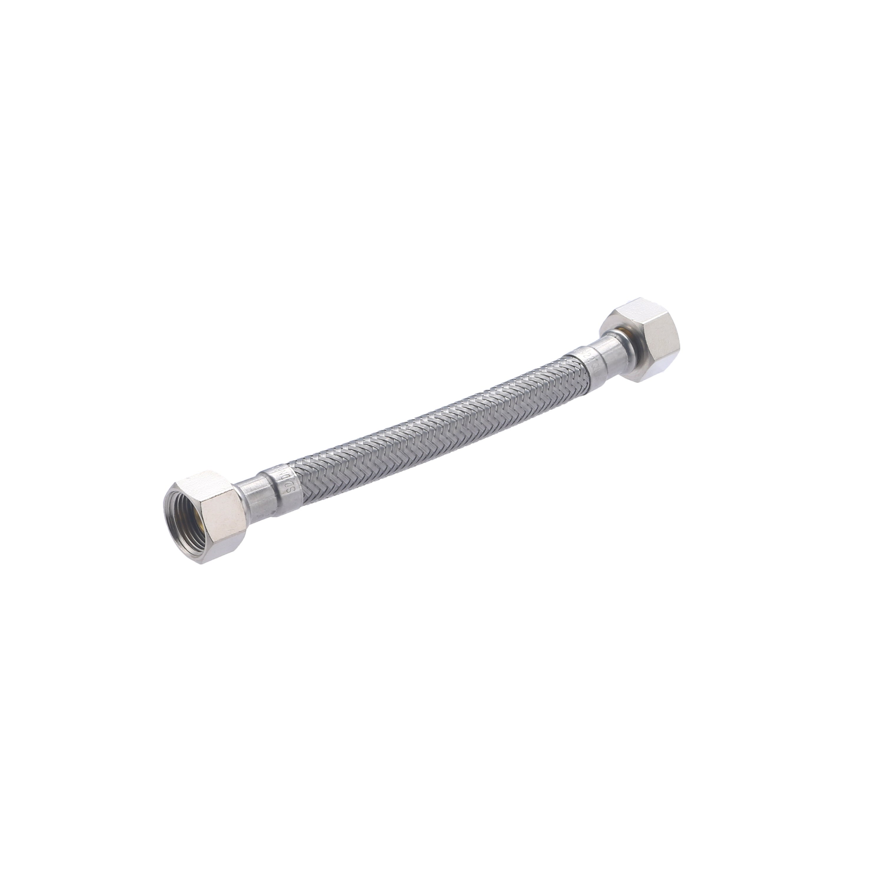 Tubo flexible de acero inoxidable hembra-hembra con un paso interior de ...