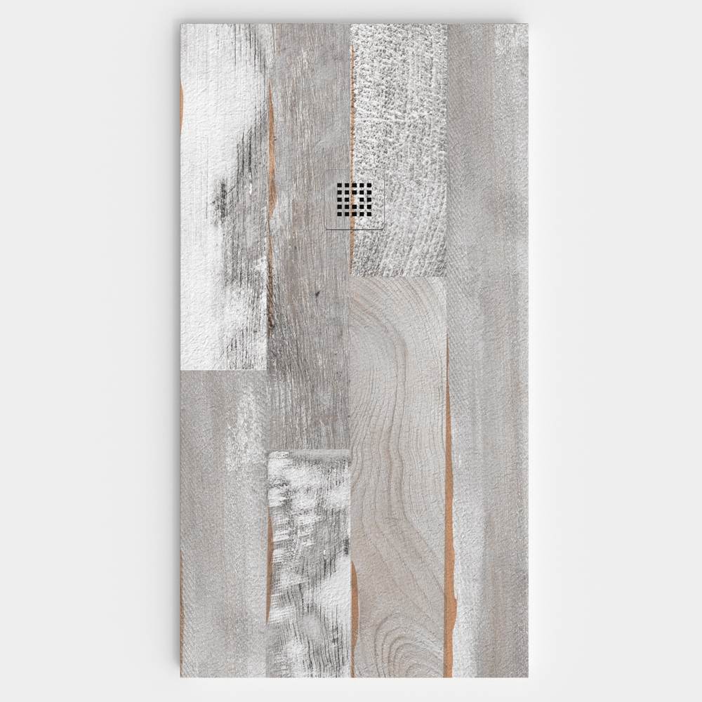 VAROBATH | Plato de ducha 3D 100x100 - Efecto marmol THALEN | Leroy Merlin