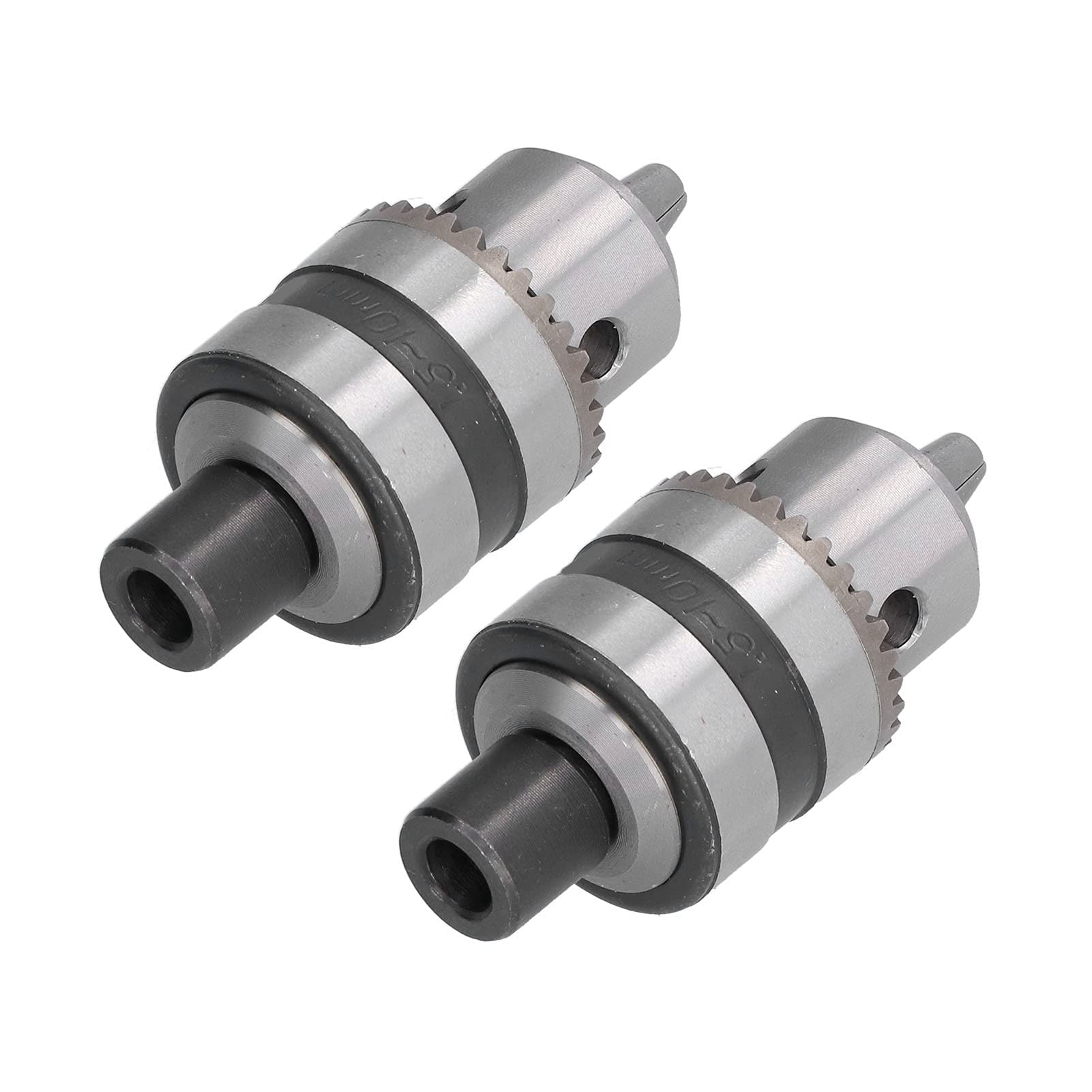 Lot de 2 mandrins de perceuse robustes à 3 griffes en alliage d ...