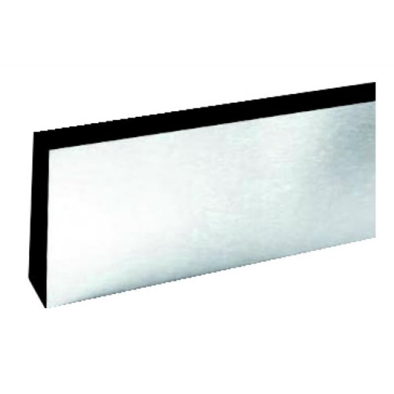 Plinthes de protection de porte épaisseur 0,8 mm en inox poli F17 - 820 ...