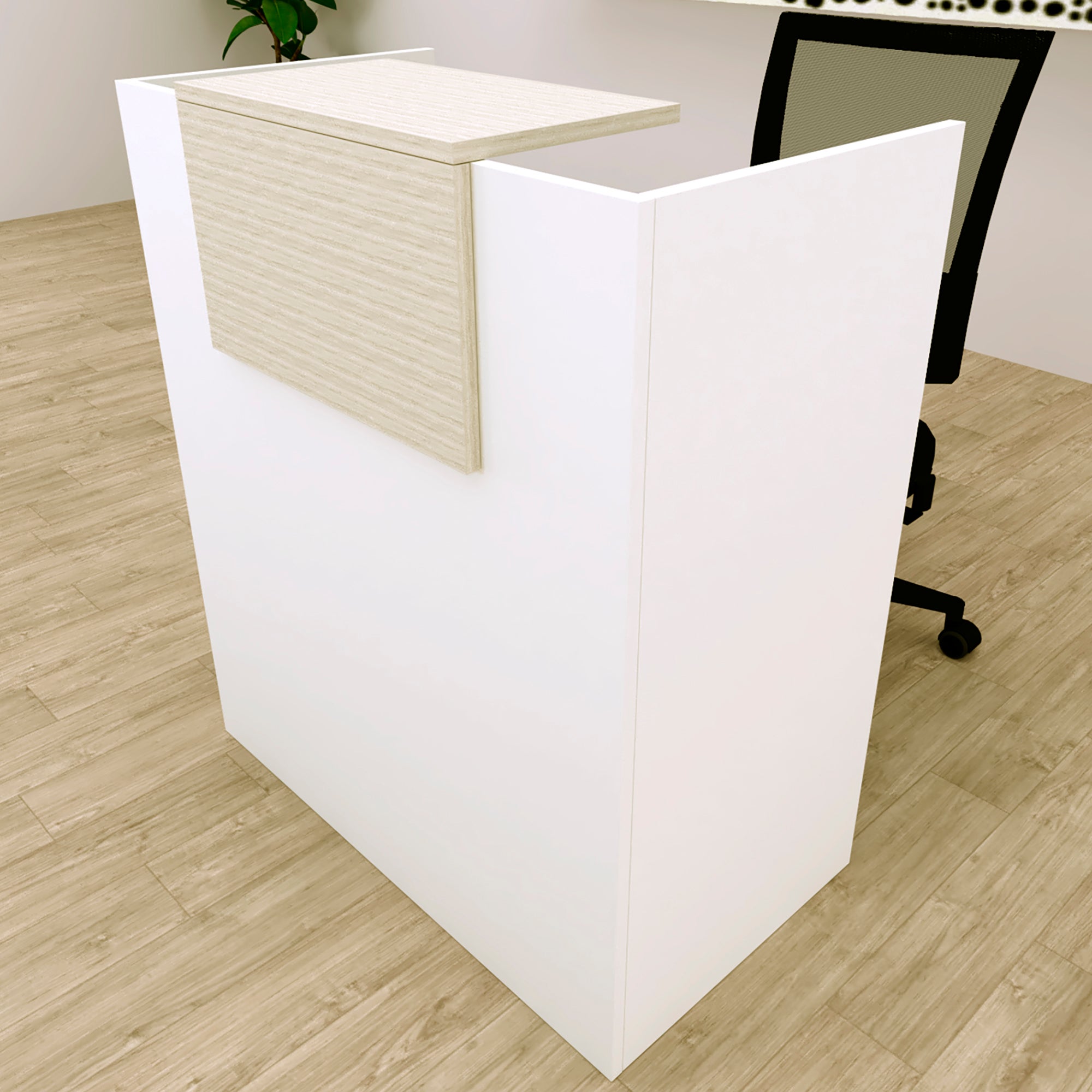 Henor Mostrador Oja. 100x50x107 cm . Con mesa interior. Ideal para ...