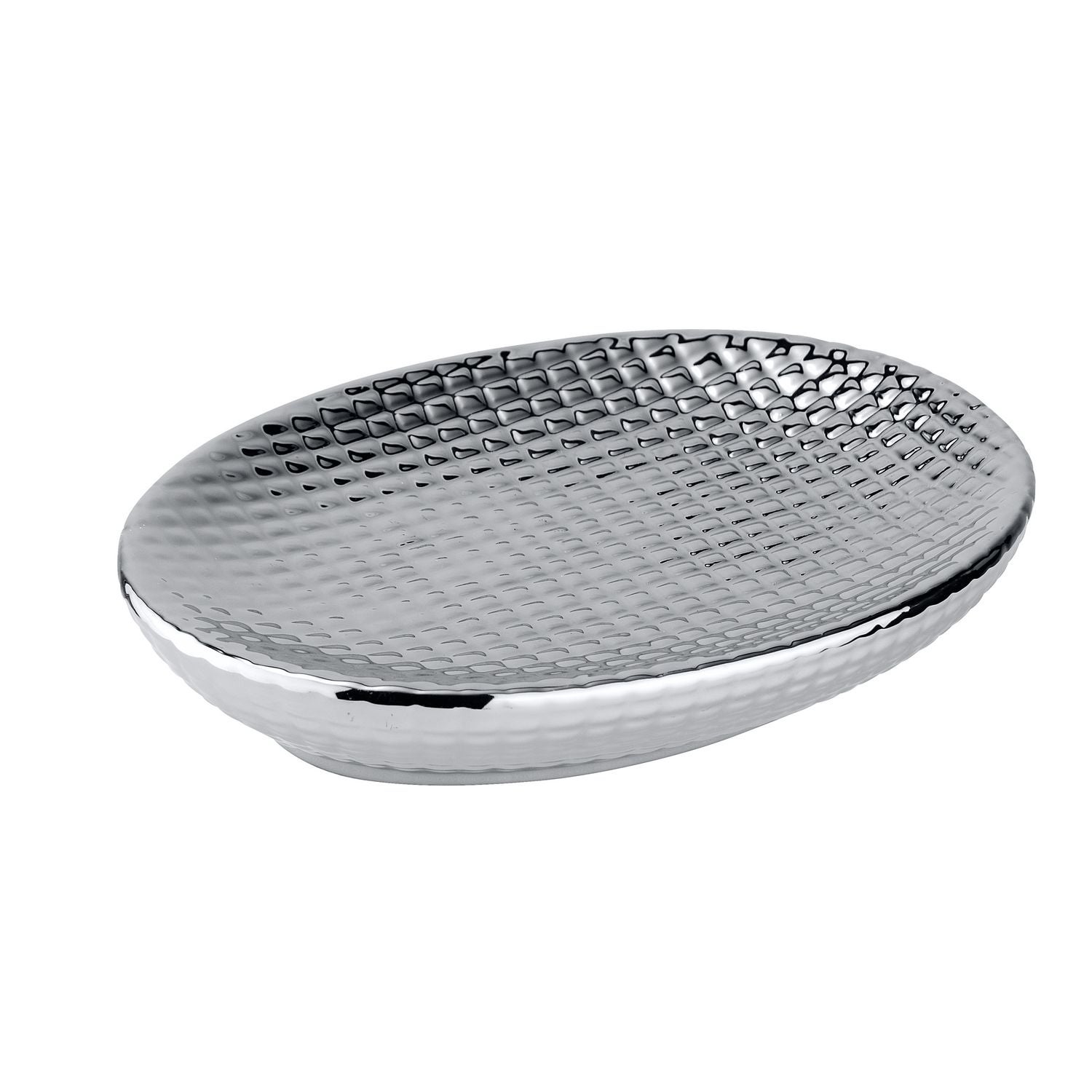 Porte-savon design Dakar - Argent | Leroy Merlin