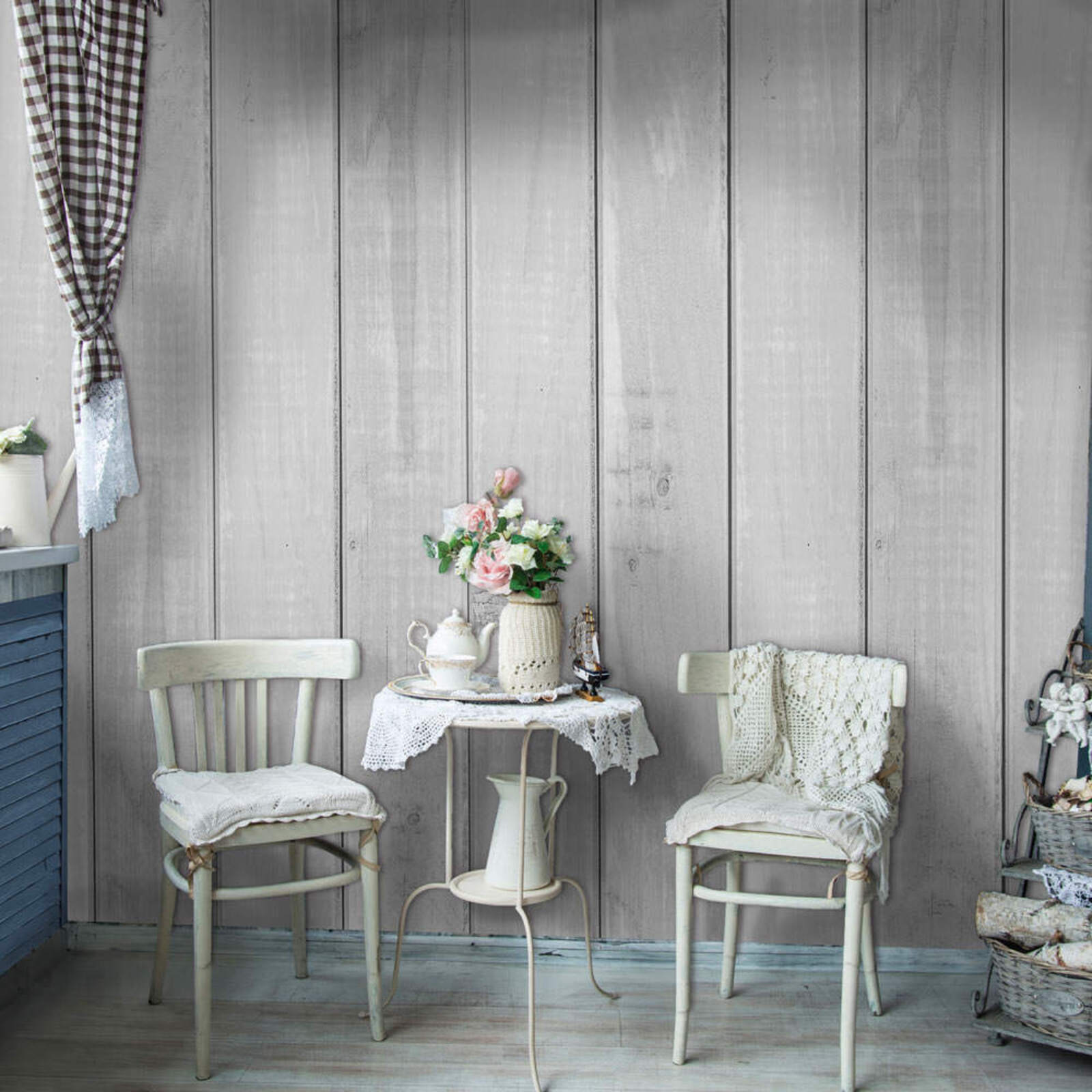 Papier peint gros nuage gris - 50 x 1000 cm | Leroy Merlin