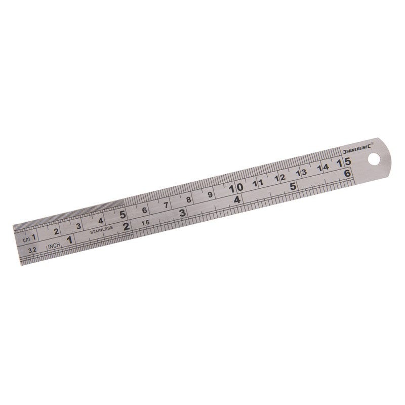 Réglet en inox - 150 mm | Leroy Merlin