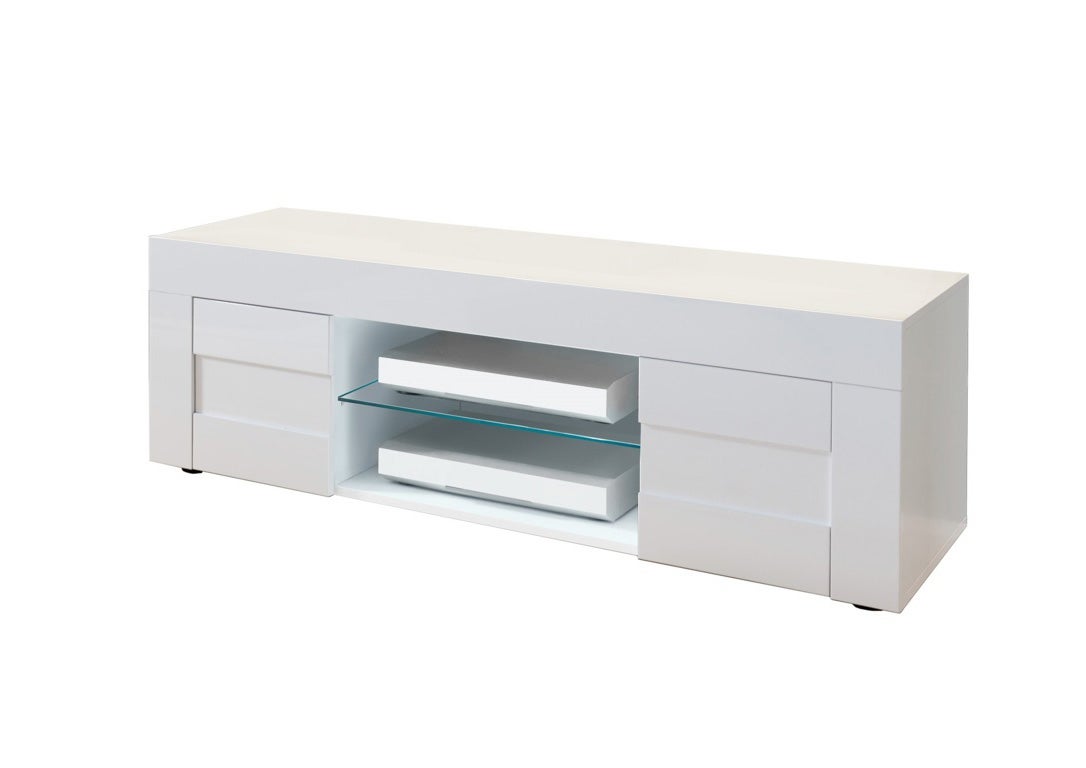 Meuble TV STAND blanc | Leroy Merlin