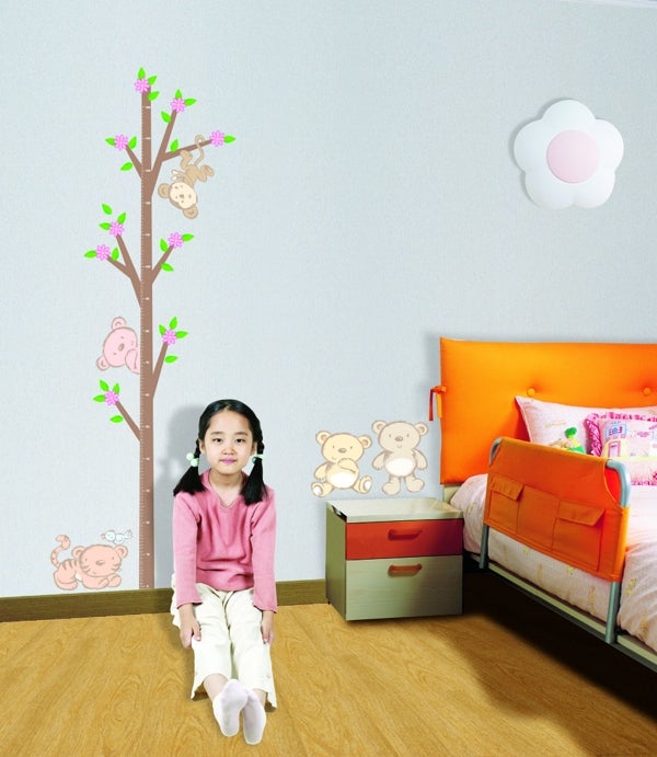 Vinilo Toesa con árboles - adhesivo de pared - revestimiento sticker ...