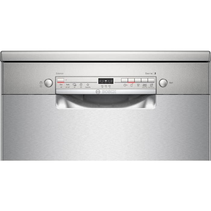 Lave-vaisselle pose libre BOSCH 12 Couverts 60cm E, SMS2ITI12E | Leroy ...