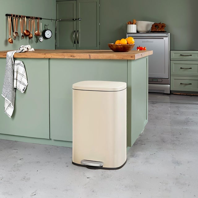 Poubelle de cuisine beige au meilleur prix | Leroy Merlin