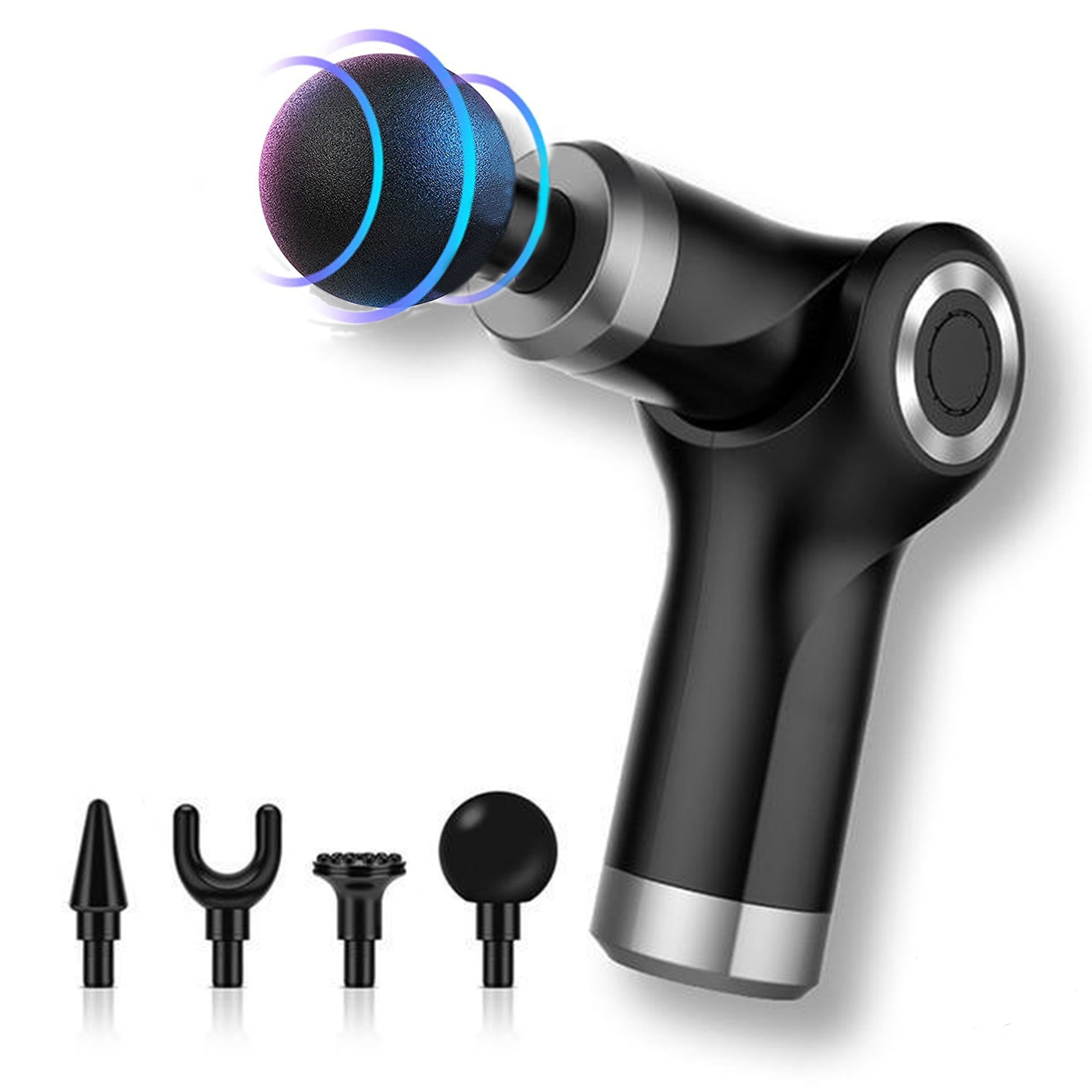 Pistolet de Massage FISHTEC Musculaire Pivotable 90° Sans Fil | Leroy ...