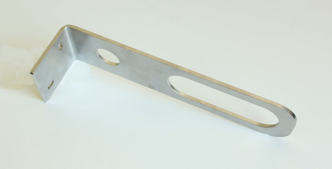 Support de fixation Vasque, 32x8 cm, Inox Chromé | Leroy Merlin