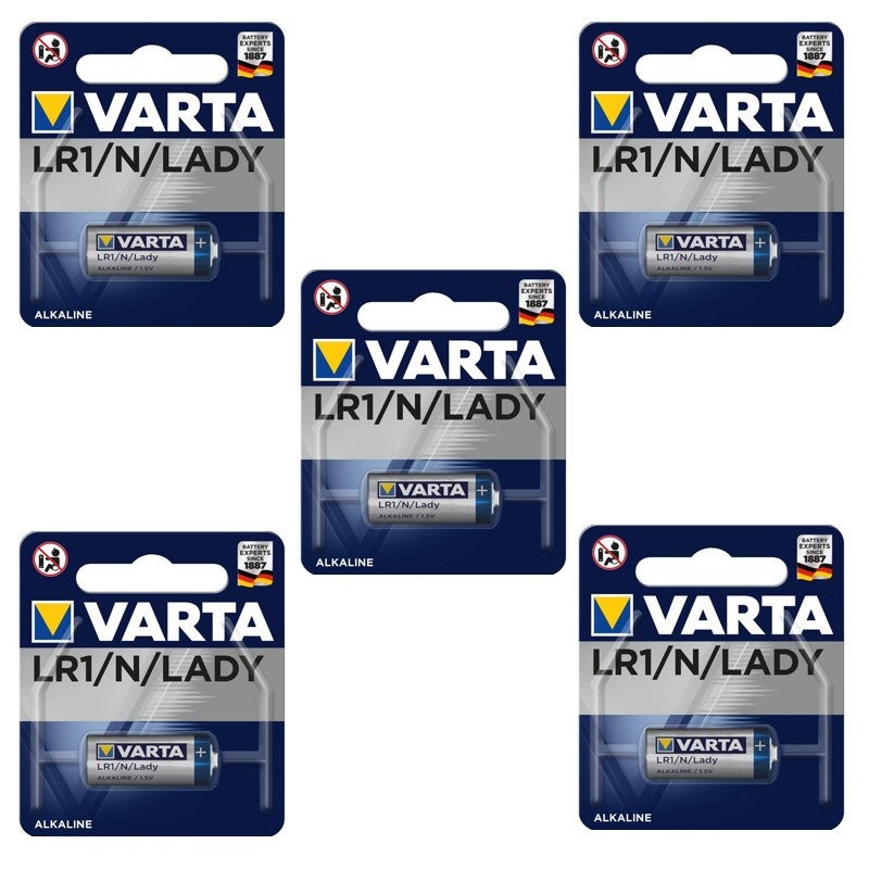 5 Piles Varta LR1 Lady MN9100 | Leroy Merlin