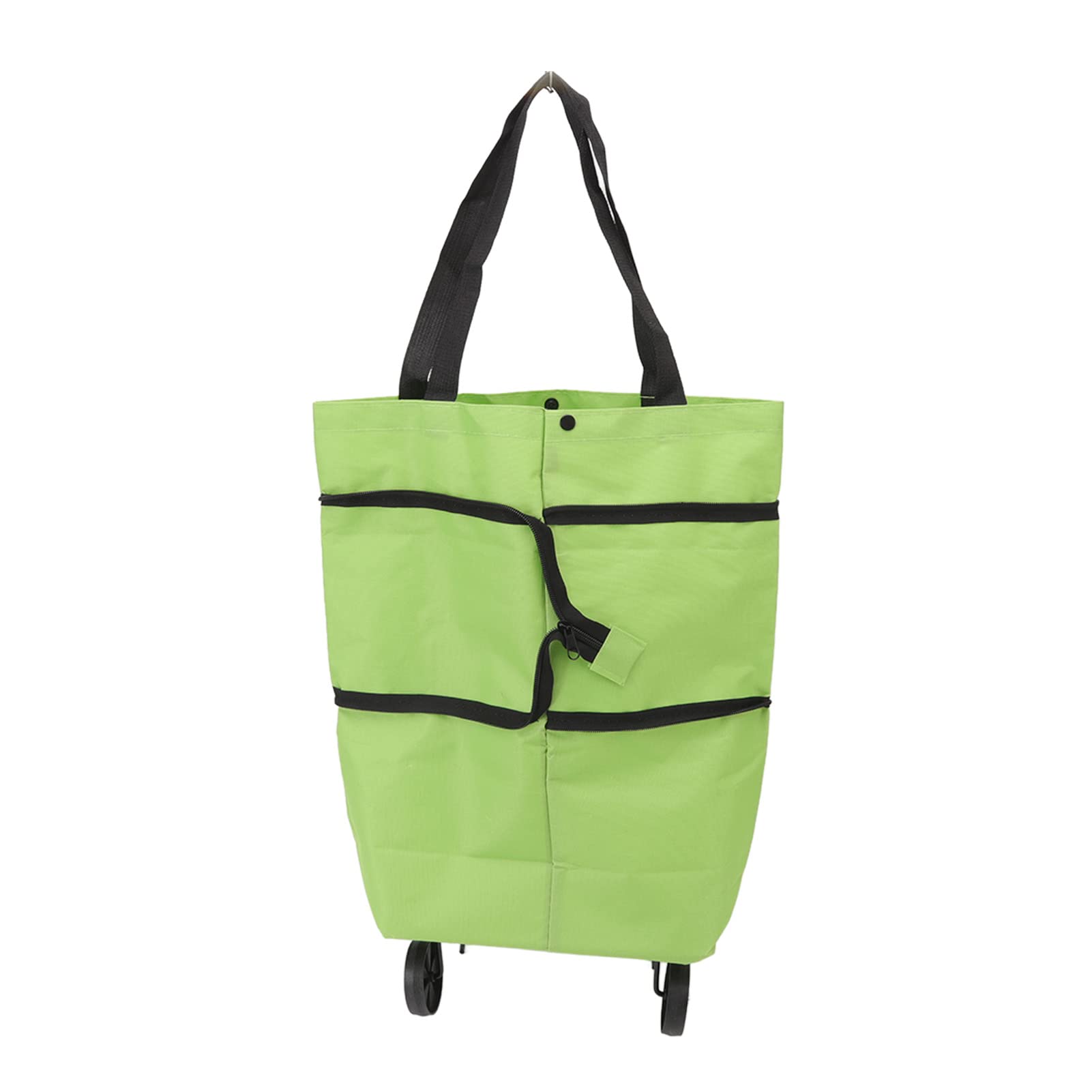 Sac de courses pliable de grande capacité avec fermeture éclair et ...