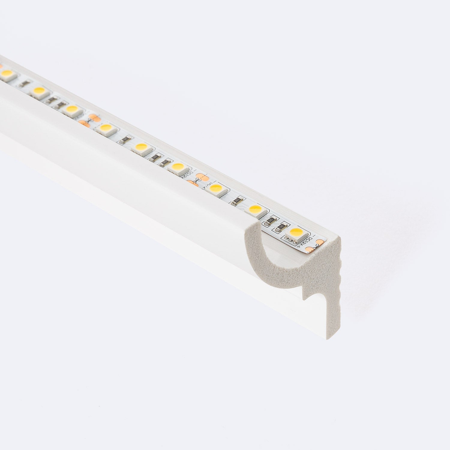 Ledkia Modanatura per Striscia LED 2m Classic Bianco | Leroy Merlin