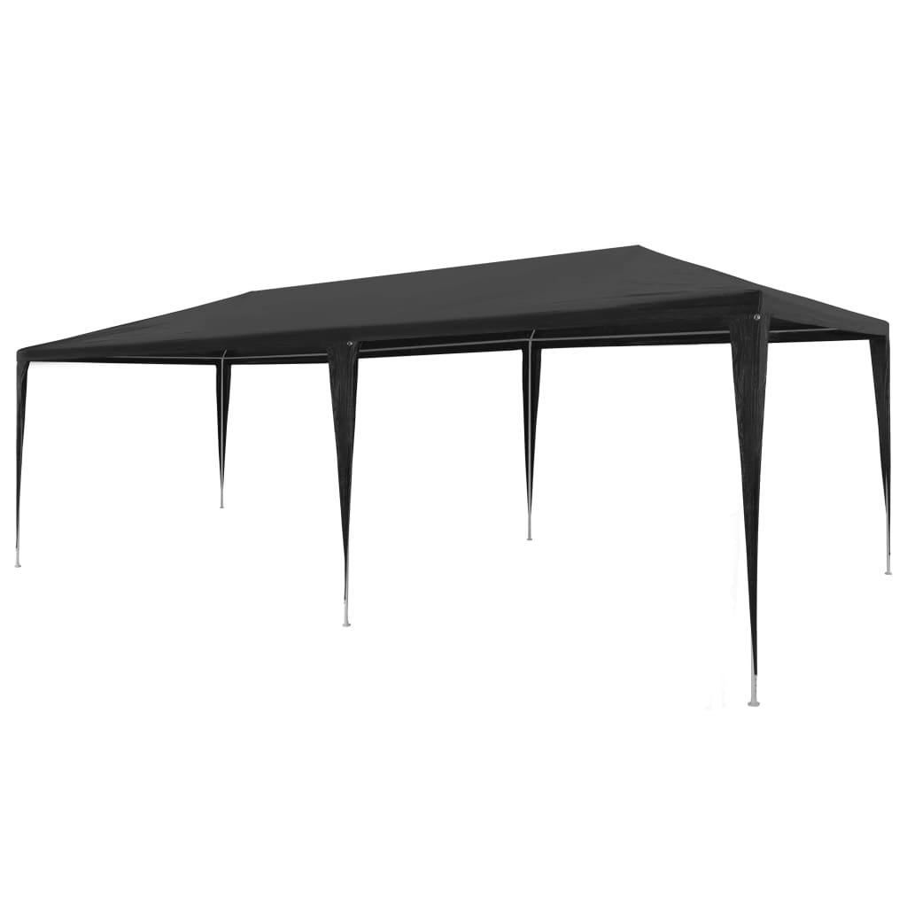 The Living Store - Tente de réception 3x6 m PE Anthracite | Leroy Merlin