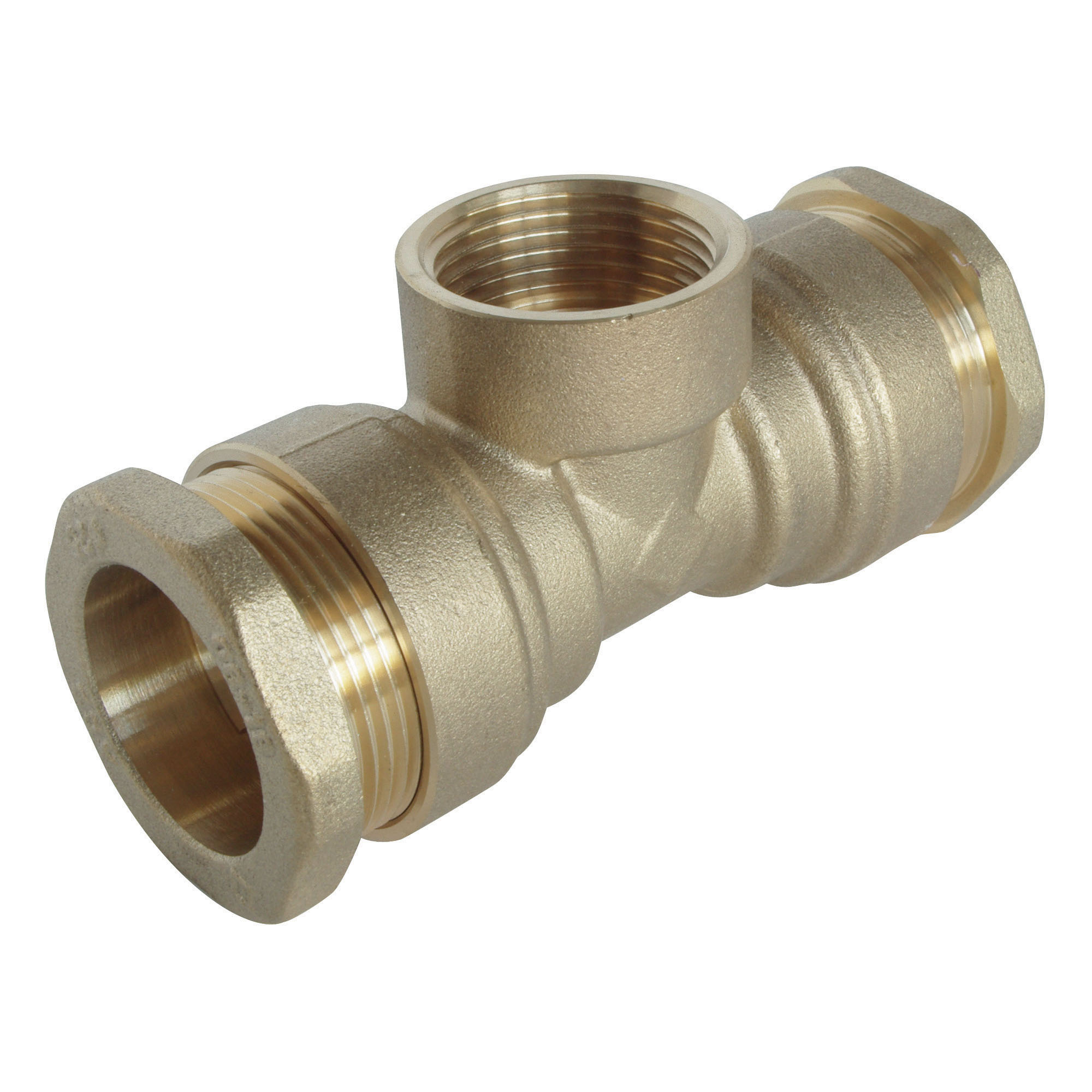 Raccord laiton Té Femelle 1"1/2 au centre SUMO pour tube PE Ø50 mm ...