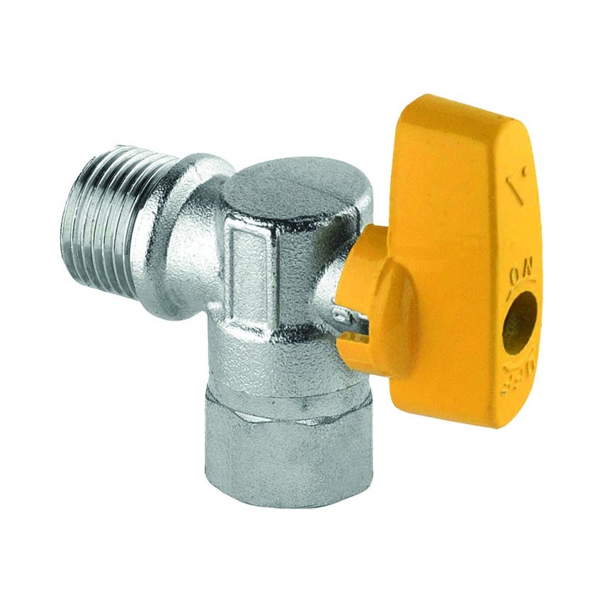 Robinet à boisseau sphérique pour gaz 1/2 "mf d15 | Leroy Merlin