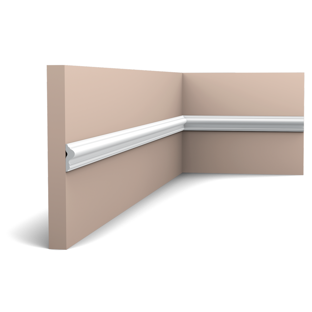 PX201 Cimaise murale Orac Decor - 2,5x0,8x200cm (h x p x L) - moulure ...