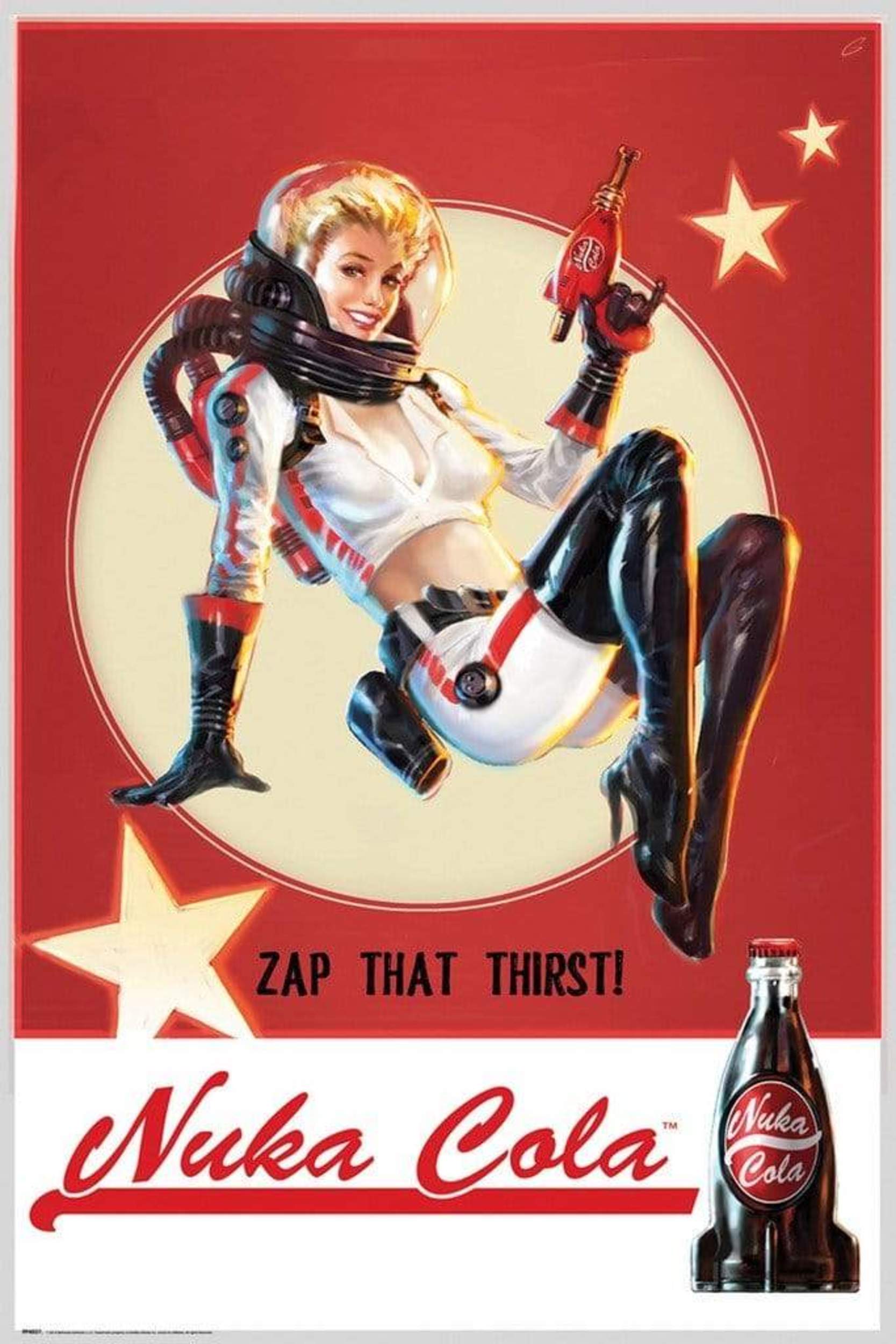 Poster Fallout Nuka Cola 61x91.5cm | Leroy Merlin