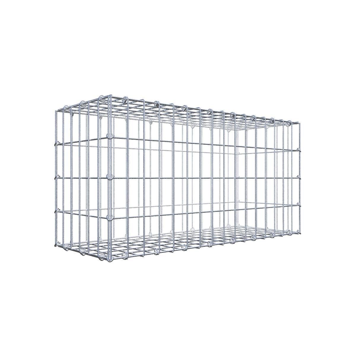 Gavión 80 cm x 40 cm x 30 cm (L x H x P), mailles 5 x 10 cm, Anillo en ...