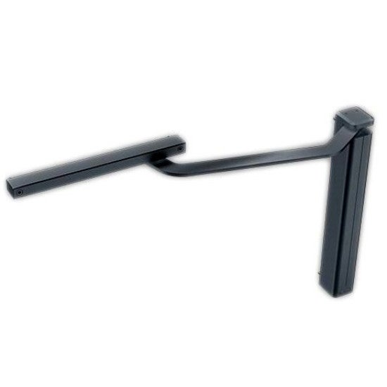 Ferme portail piéton - Noir - gauche - DC630G-L---9004 | Leroy Merlin