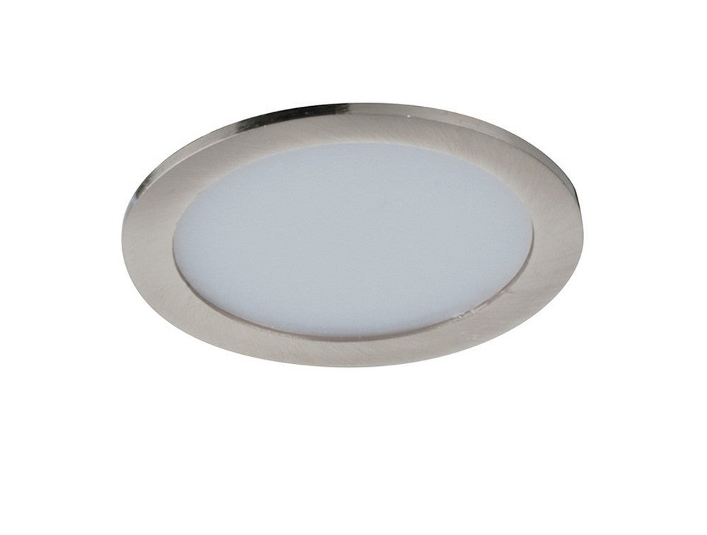 Downlight LED FUSION en aluminio níquel con driver integrado 5W 4000K ...