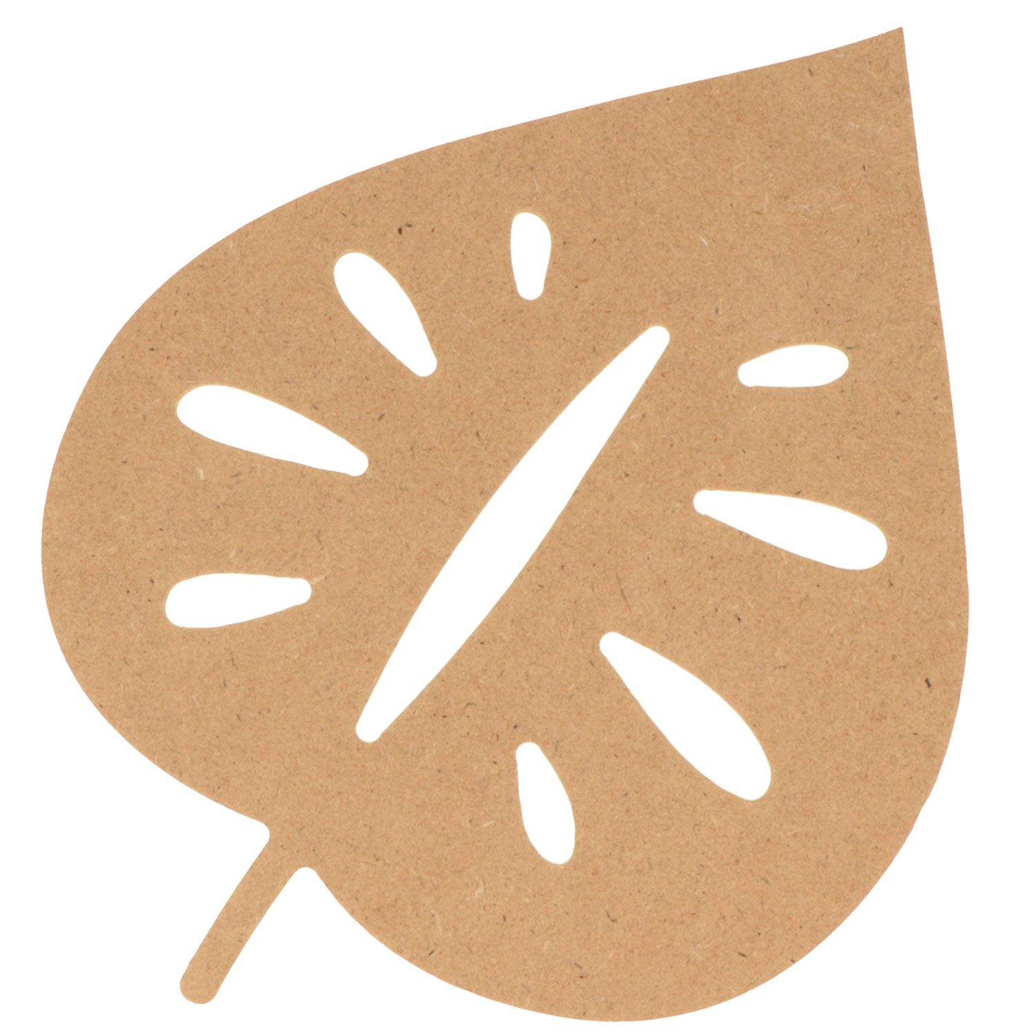 Feuille tropicale en bois MDF 15 cm - Artemio | Leroy Merlin