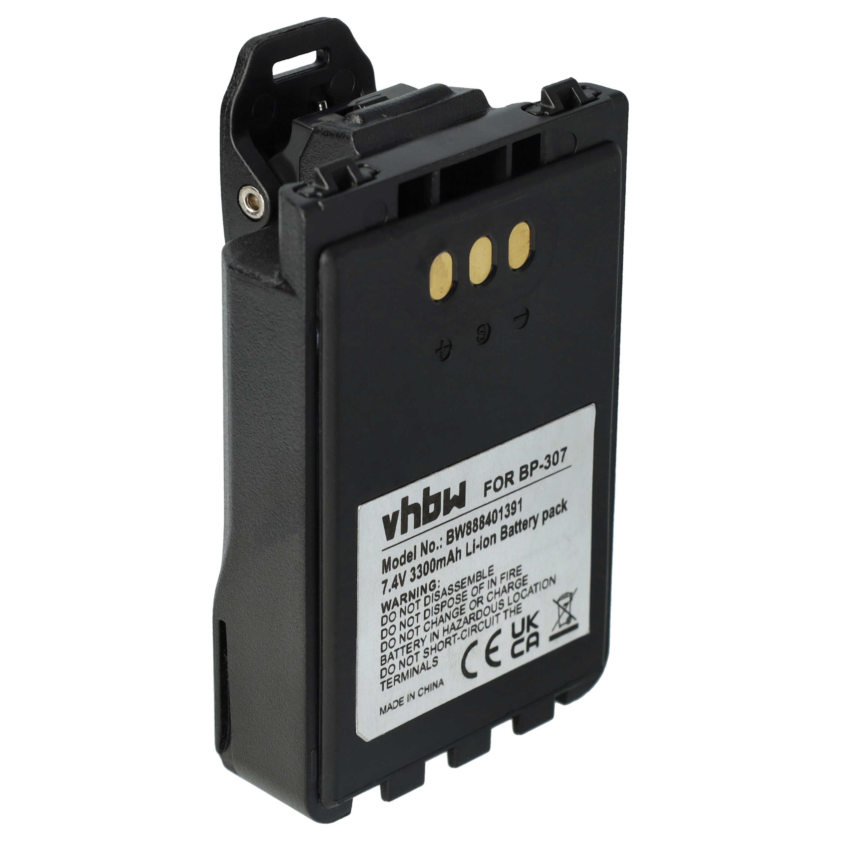 Vhbw Batterie compatible avec Icom IC-705, ID-52E, IP-100H, ID-31E, ID-51E radio talkie-walkie ...