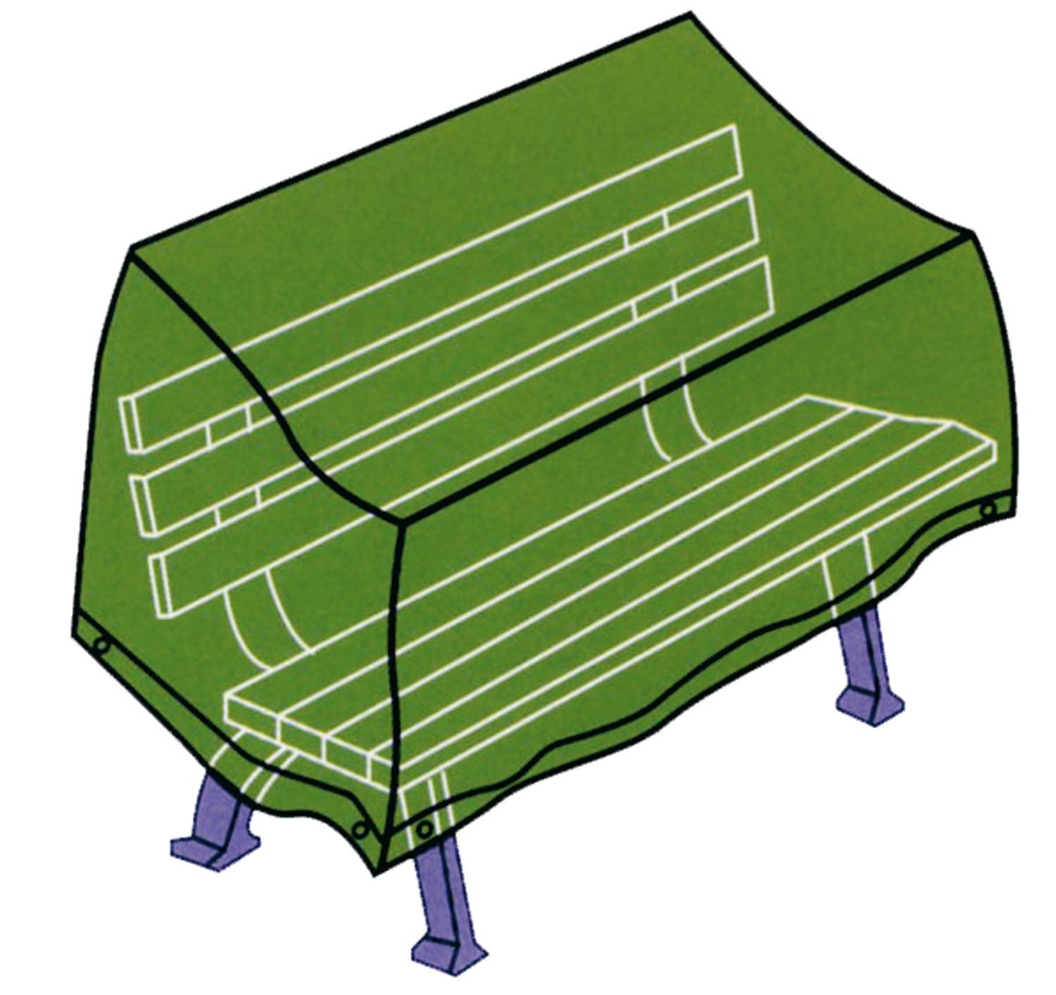 Telo Cover Set 3 pezzi copri Divano Tavolo e 2 Poltrone Garden Deluxe ...