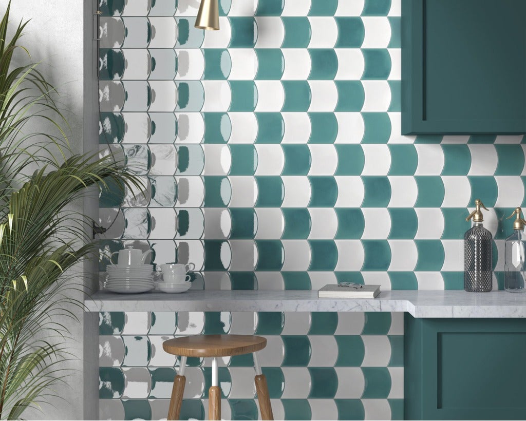 Faïence - WAVE - WAVE PRIMROSE PINK - 1,2X20 JOLLY - Brillant - Vendu à ...