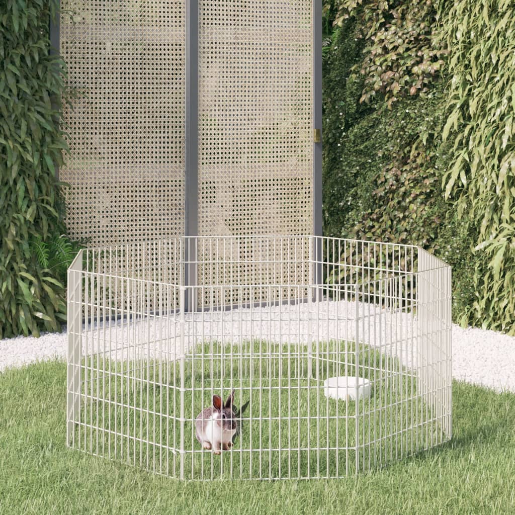 Maison Exclusive - Recinto per Animali Ruspante 8 Pannelli 54x60 cm ...