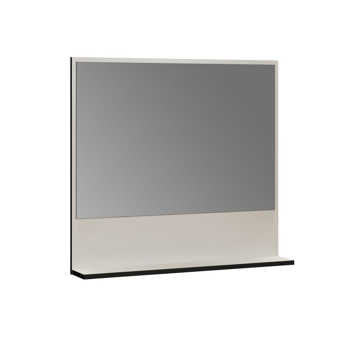 Espejo con Estante Pure, Aglomerado de Melamina, Gris, EPIKASA | Leroy Merlin